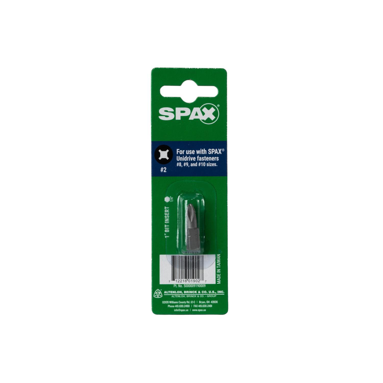 SPAX Phillips/Square Bit Driver 1 in. 1 pc | Stine Home + Yard : The ...