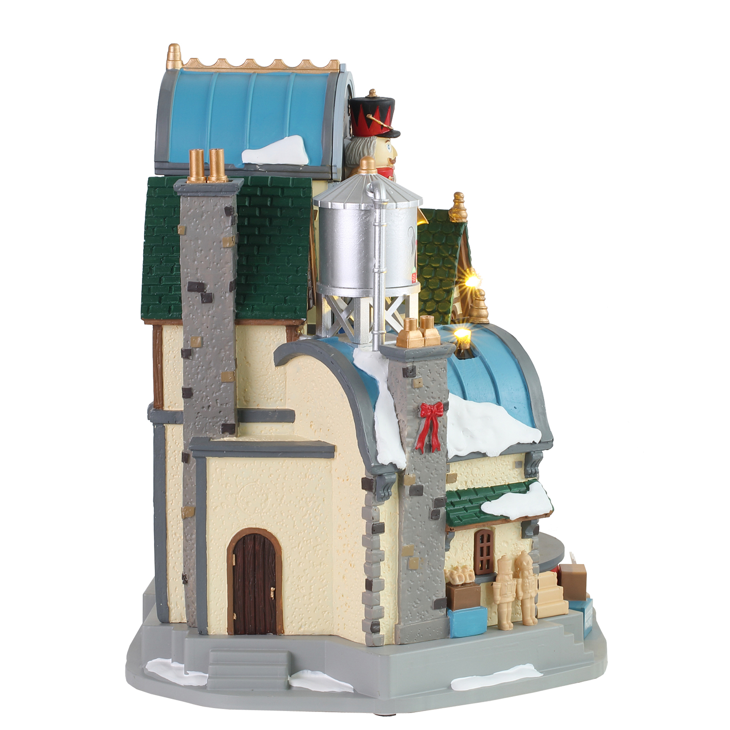 Lemax Multicolored Ludwigs Wooden Nutcracker Factory Christmas Village ...