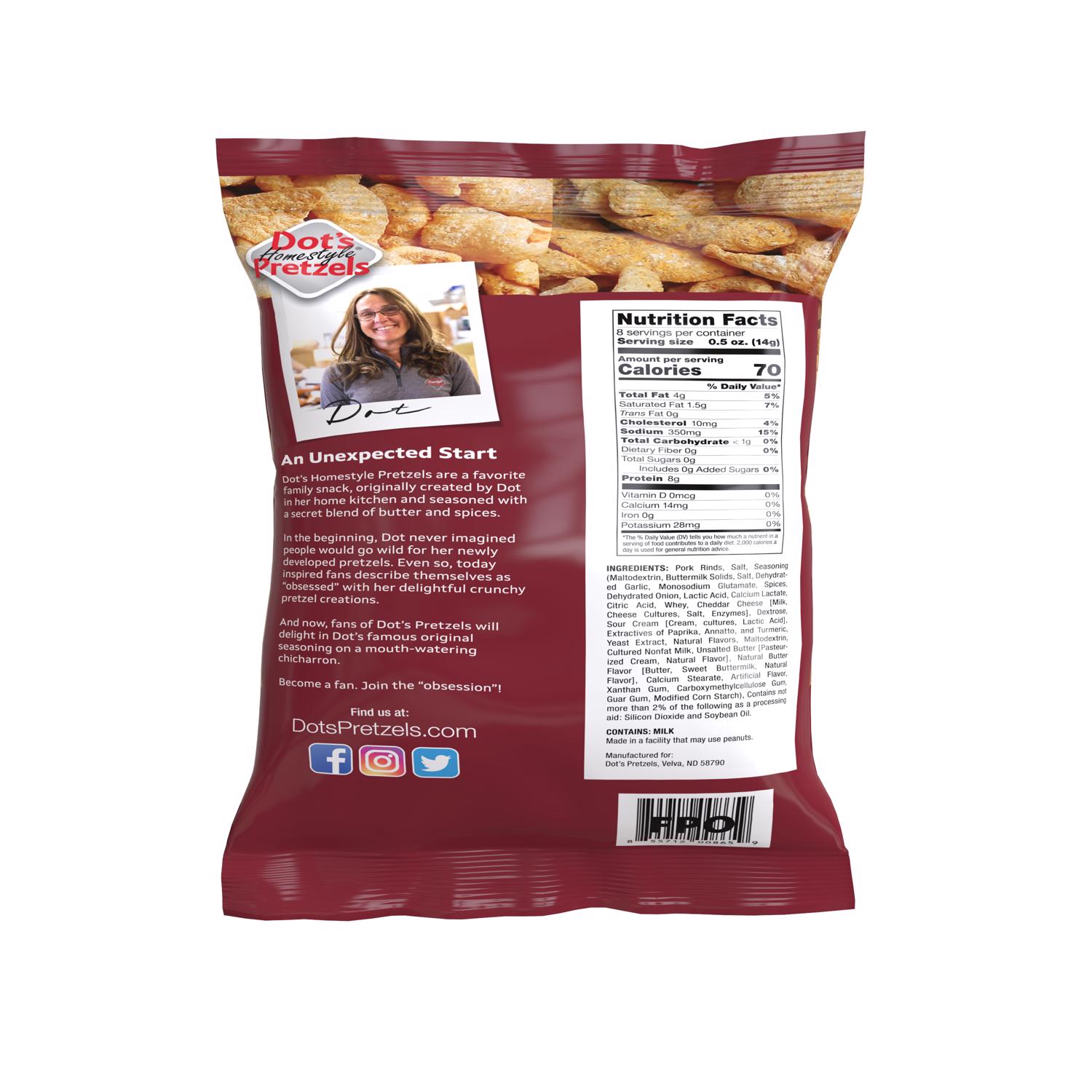 Dot's Homestyle Original Seasoned Pork Strip 4 Bagged | Stine Home ...