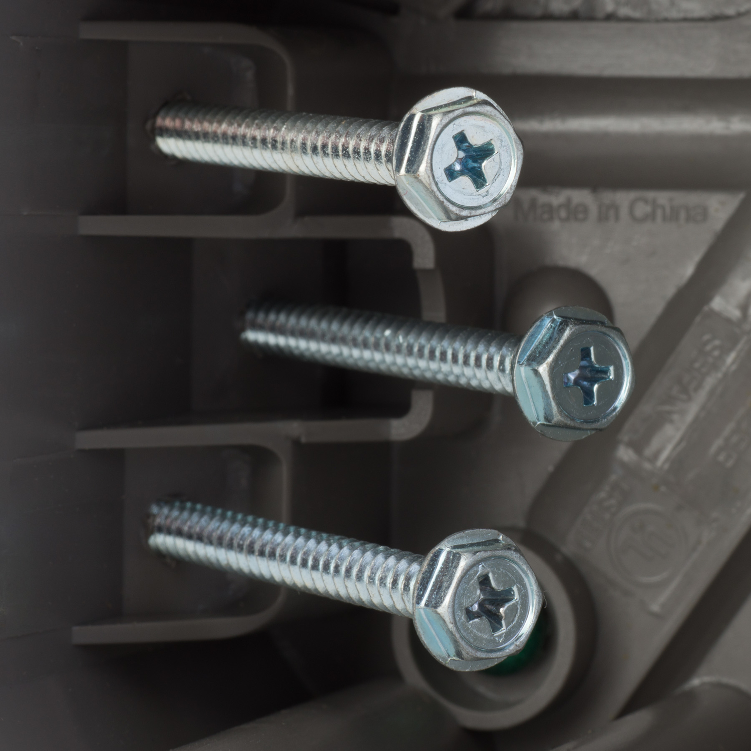 Madison Electric Smart Box Round PVC Fan Box Gray | Stine Home + Yard ...