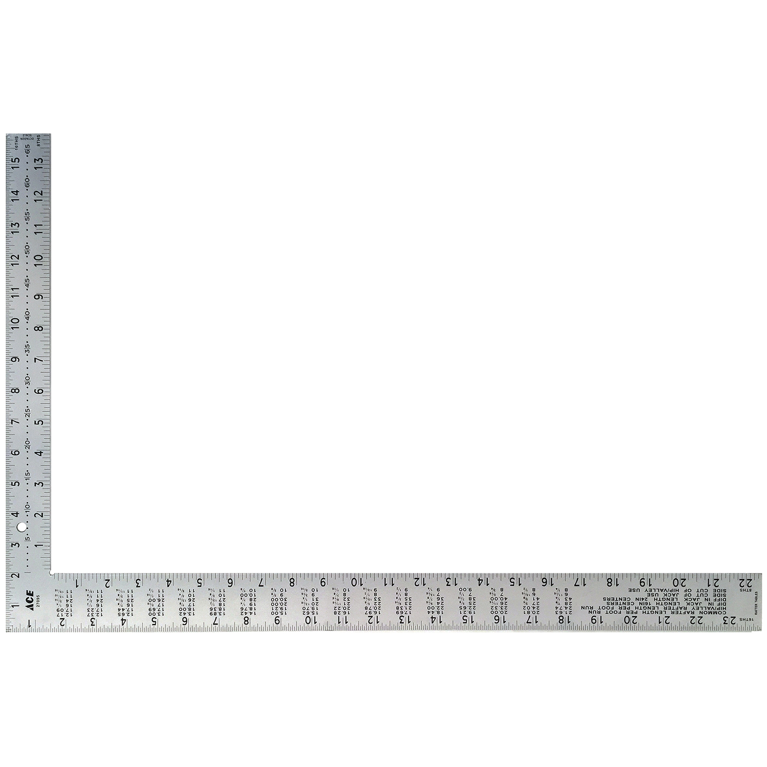 Ace 24 in. L X 16 in. H Steel Framing Square | Stine Home + Yard : The ...