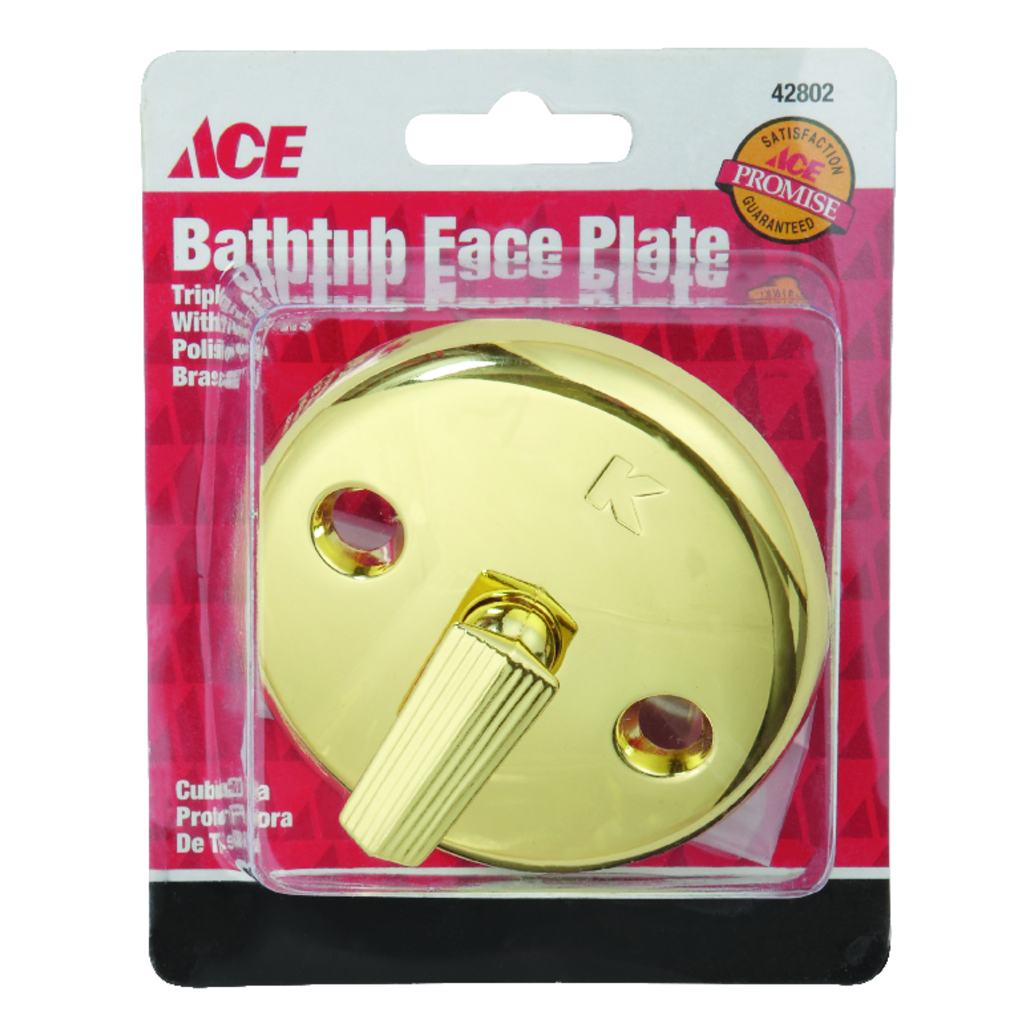 Ace 3-3/16 in. D Zinc Trip Lever Face Plate | Stine Home + Yard : The ...