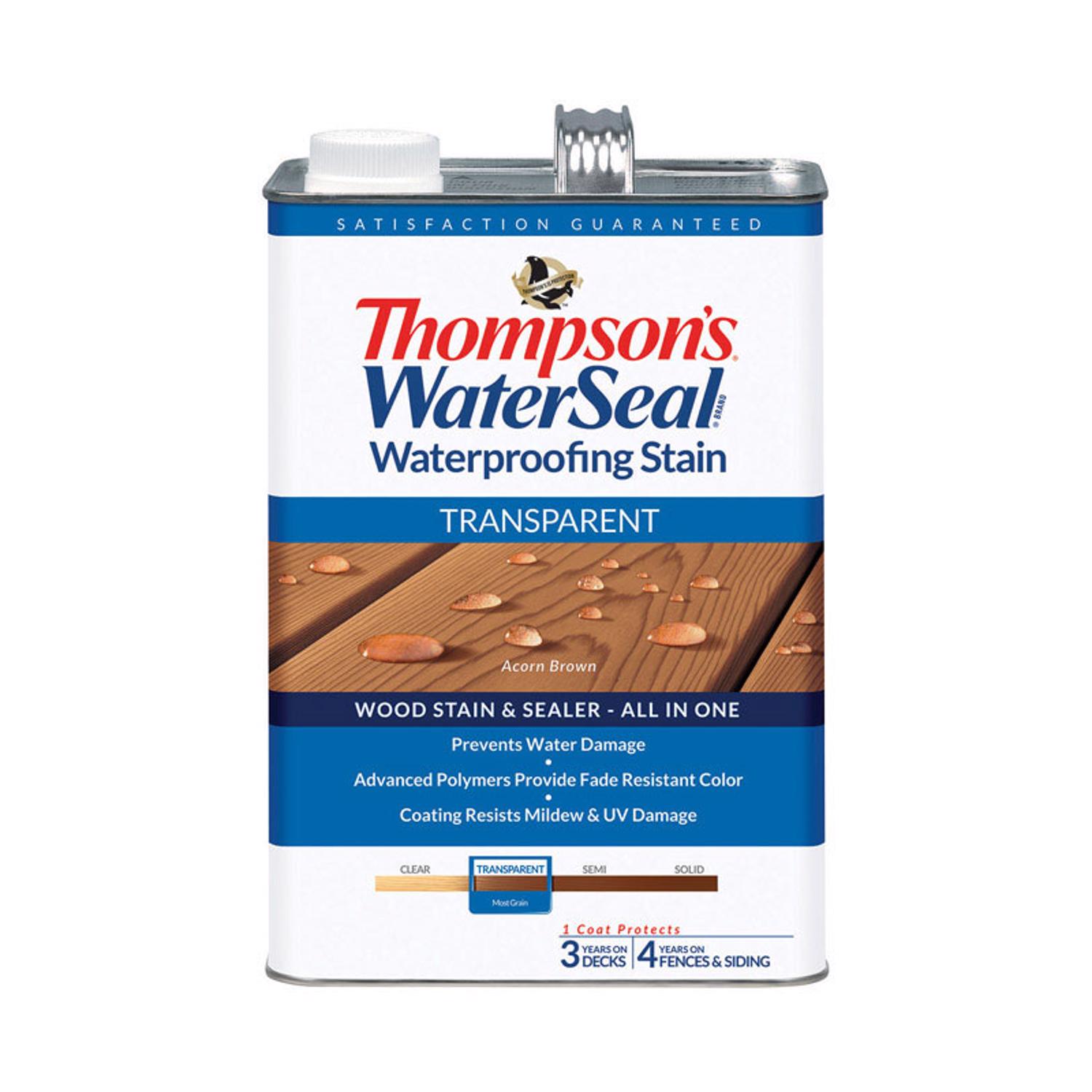 Thompson's WaterSeal Transparent Chestnut Brown Waterproofing Wood ...
