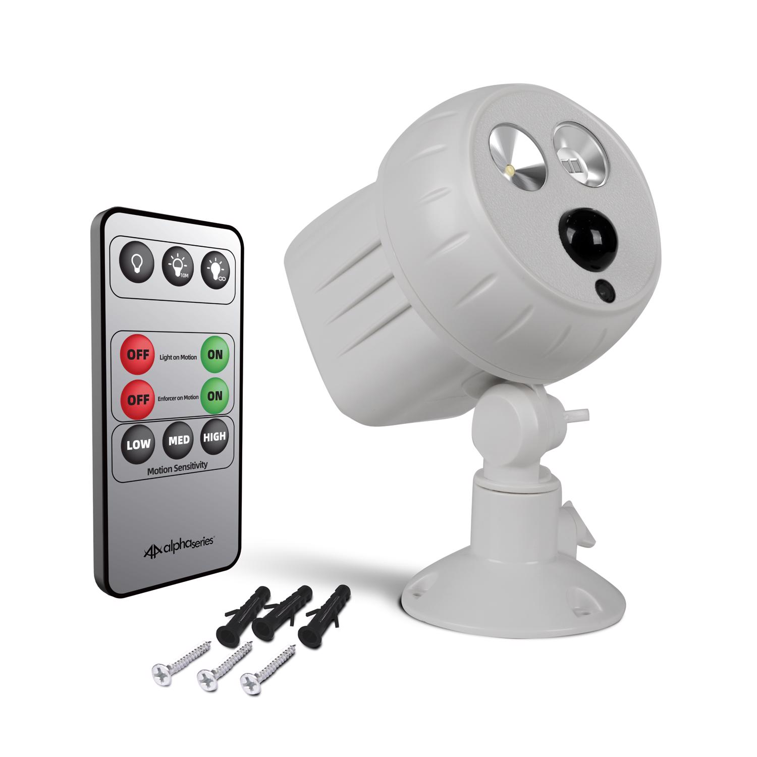 Swann Alpha Battery Powered Outdoor Wireless Motion Sensor Spotlight ...