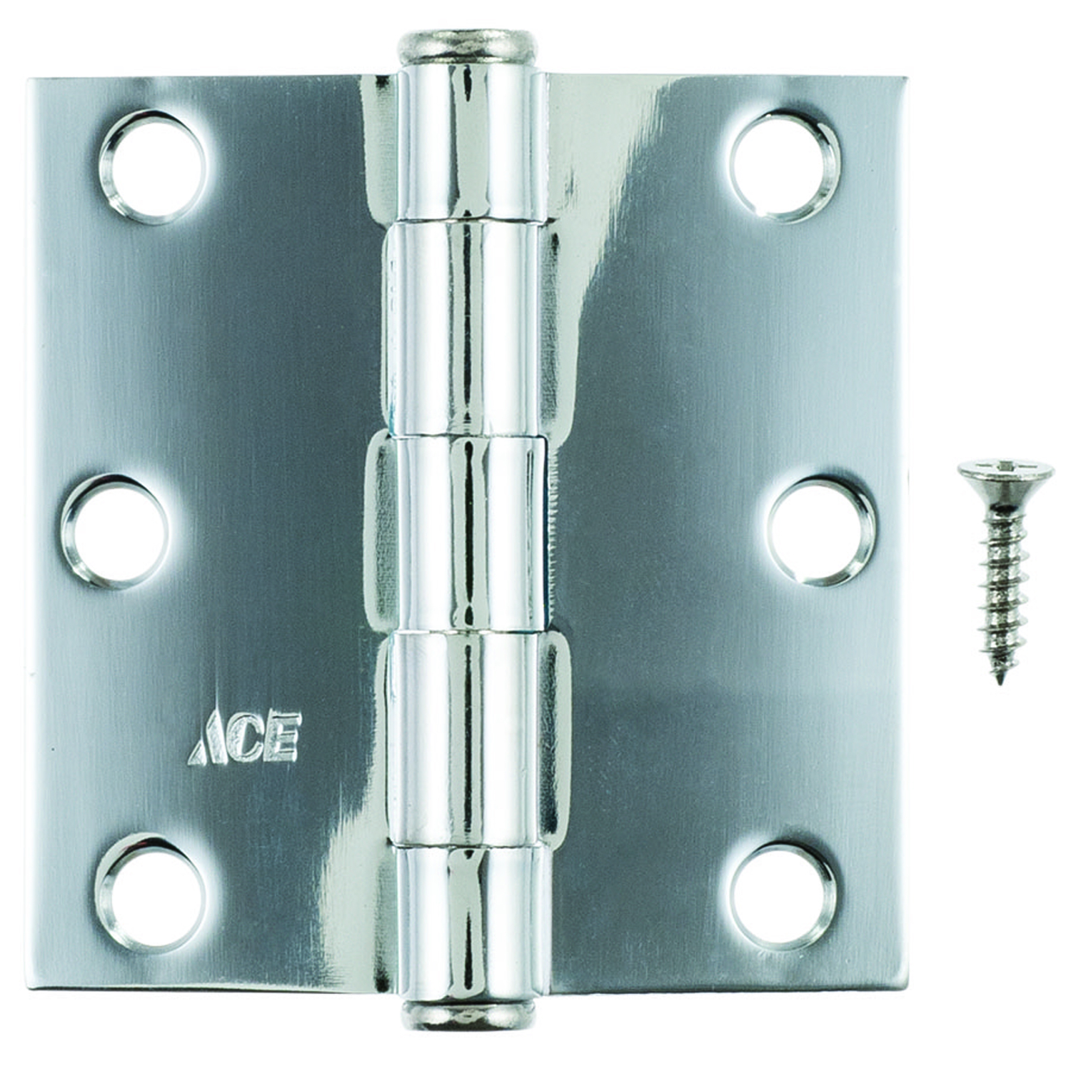 Ace 3 in. L Chrome Residential Door Hinge 3 pk | Stine Home + Yard ...
